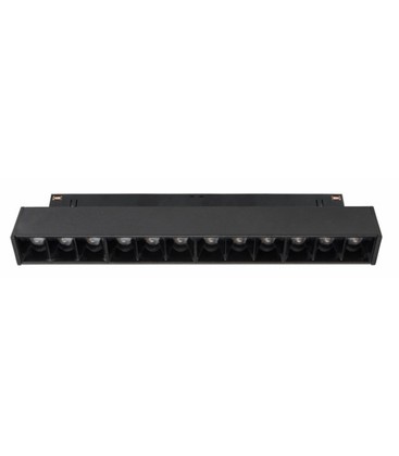 12W RA90 SHIFT Grid - 20 cm, sort, UGR19